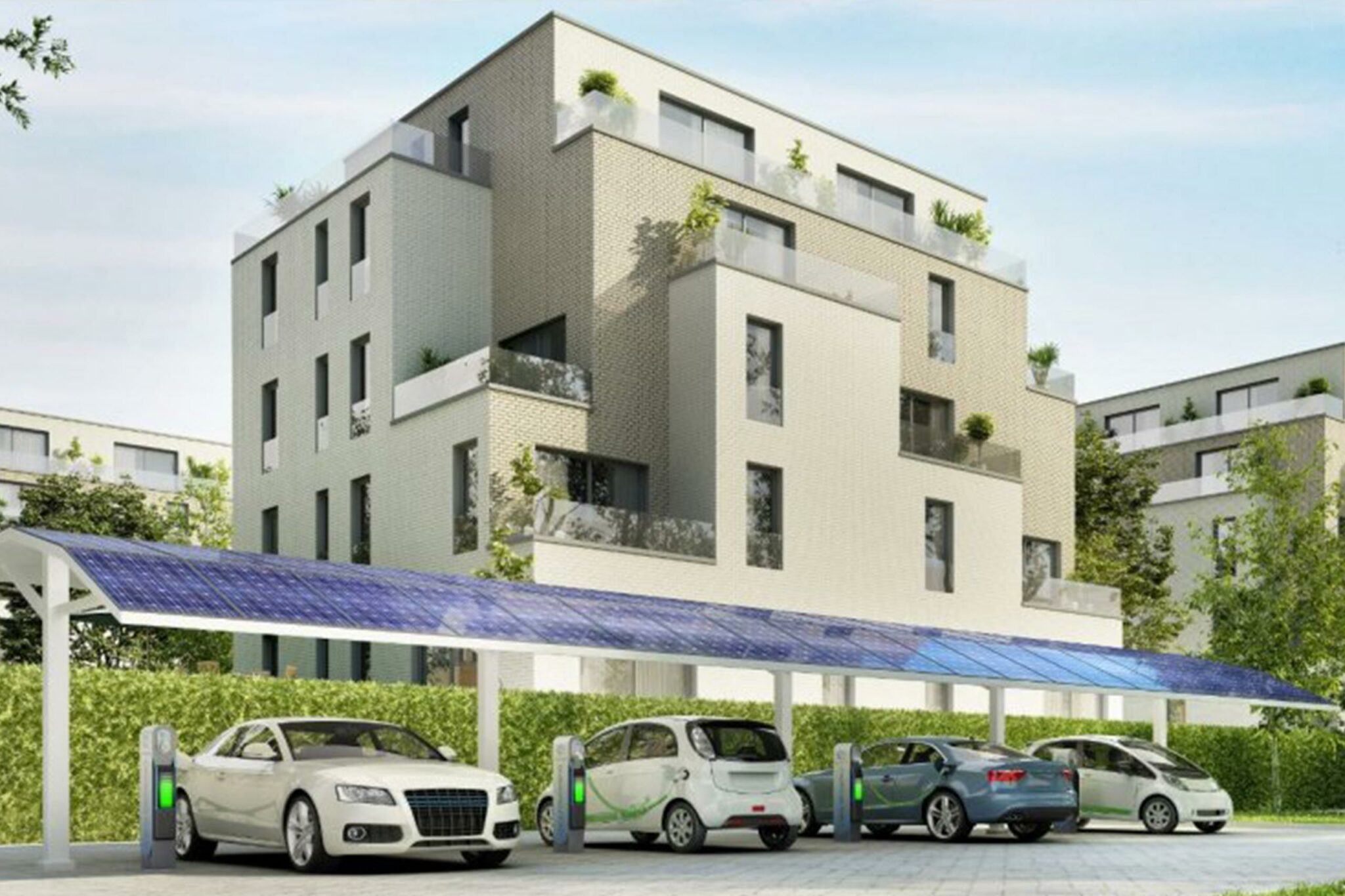 CO-PROPRIETE – Ate Energy : bornes de recharge, panneaux solaire ...